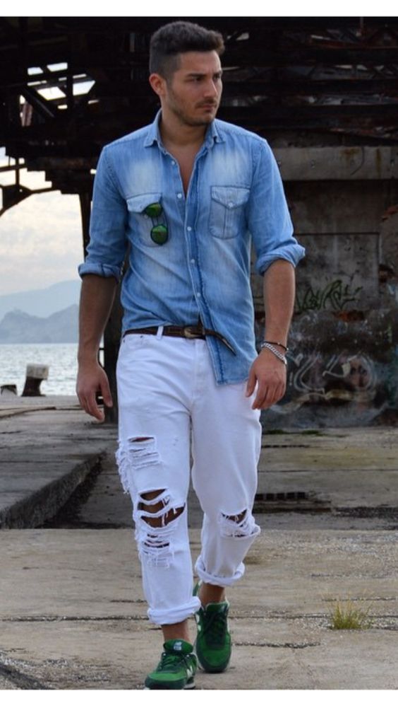 Top 11 Denim shirts for man