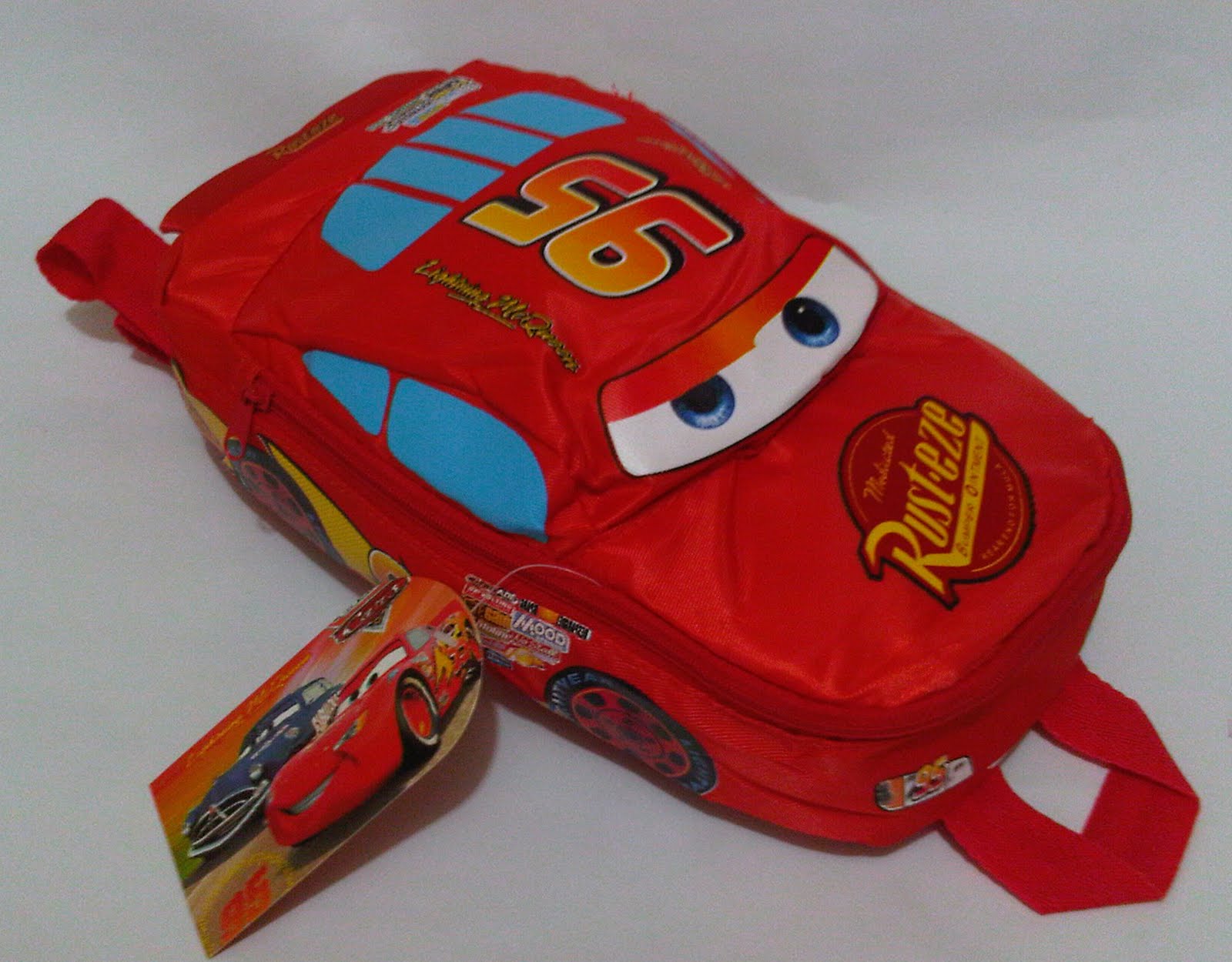 Bebekidsworld: Mcqueen Cars backpack