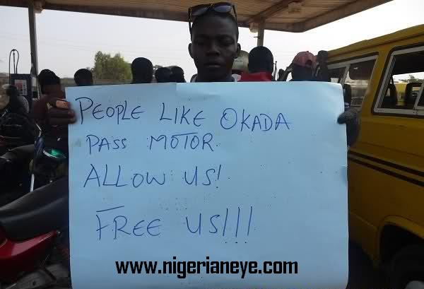 Okada Riders protest in Lagos, BRT buses vandalized | Nigerian News ...