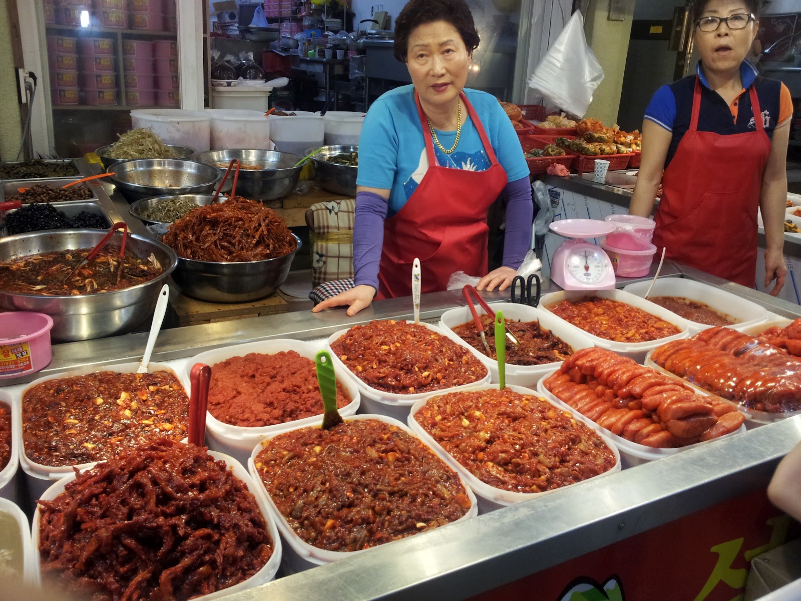 Kimchi House: "Jeotgal"( salted seafood)/젓갈/醃渍海鲜
