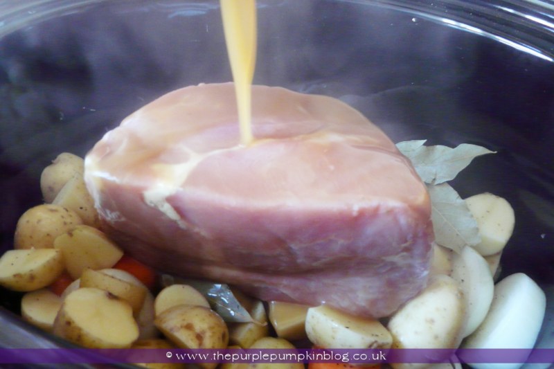 Slow Cooker Autumn Ham Casserole
