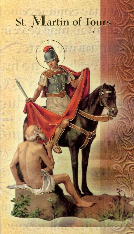 Rediscovering the Journey: St. Martin of Tours Patron Saint of Soldiers