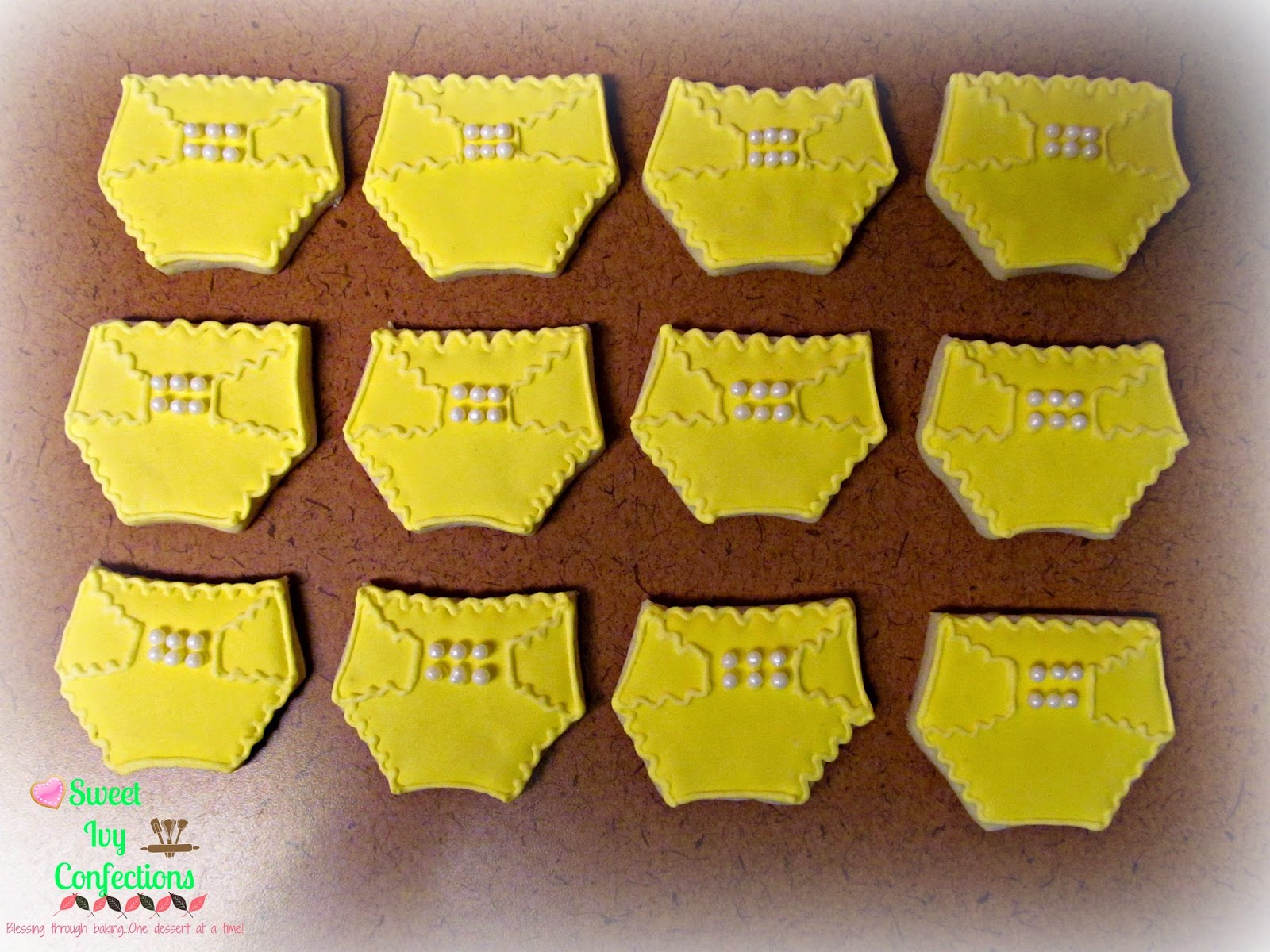 Sweet Ivy Confections Diaper Party Cookies Sweet Ivy Confections Diaper Party Cookies