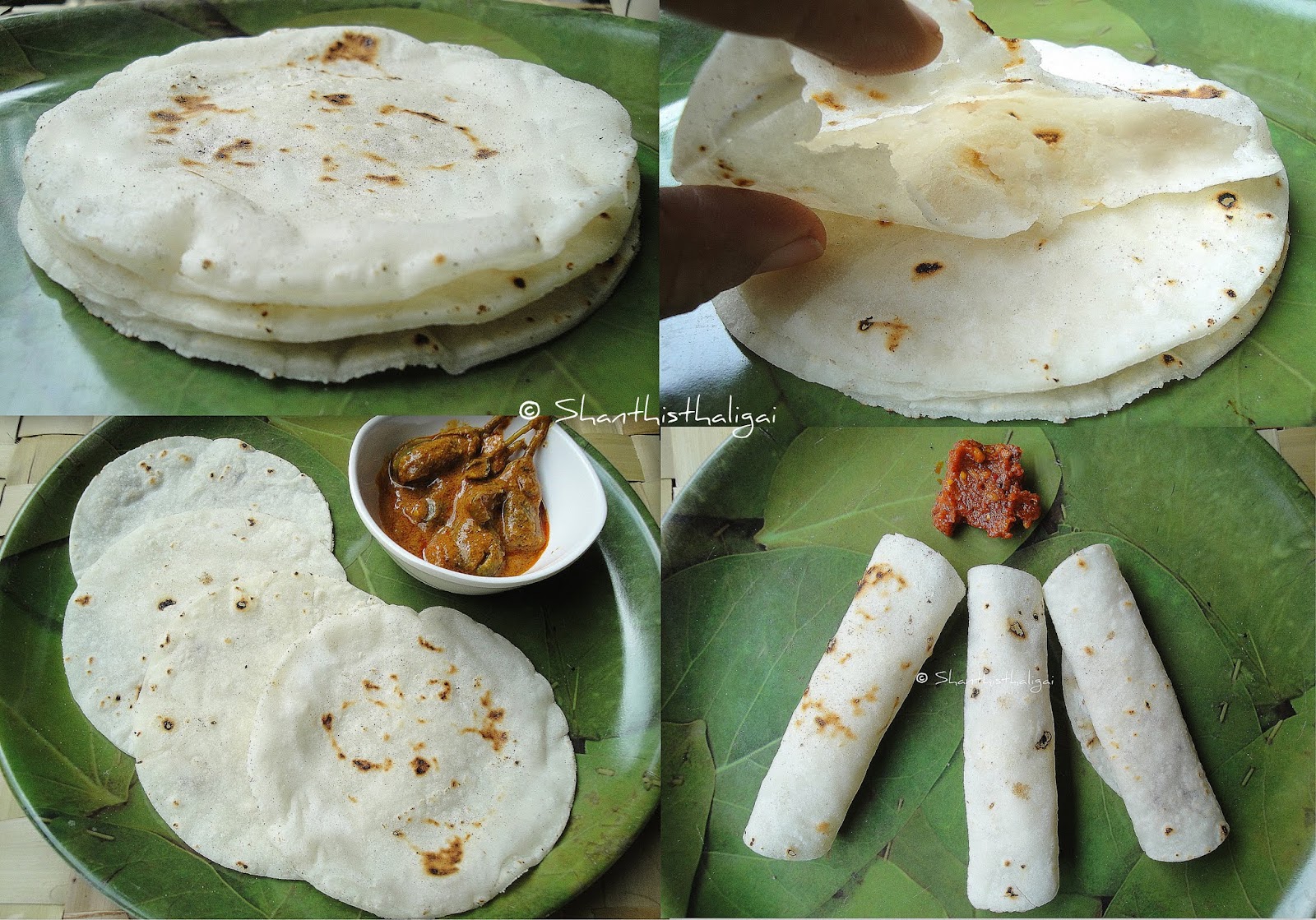 Shanthi Krishnakumar's cook book: AKKI ROTI (MALNAD STYLE) / SOFT RICE ...