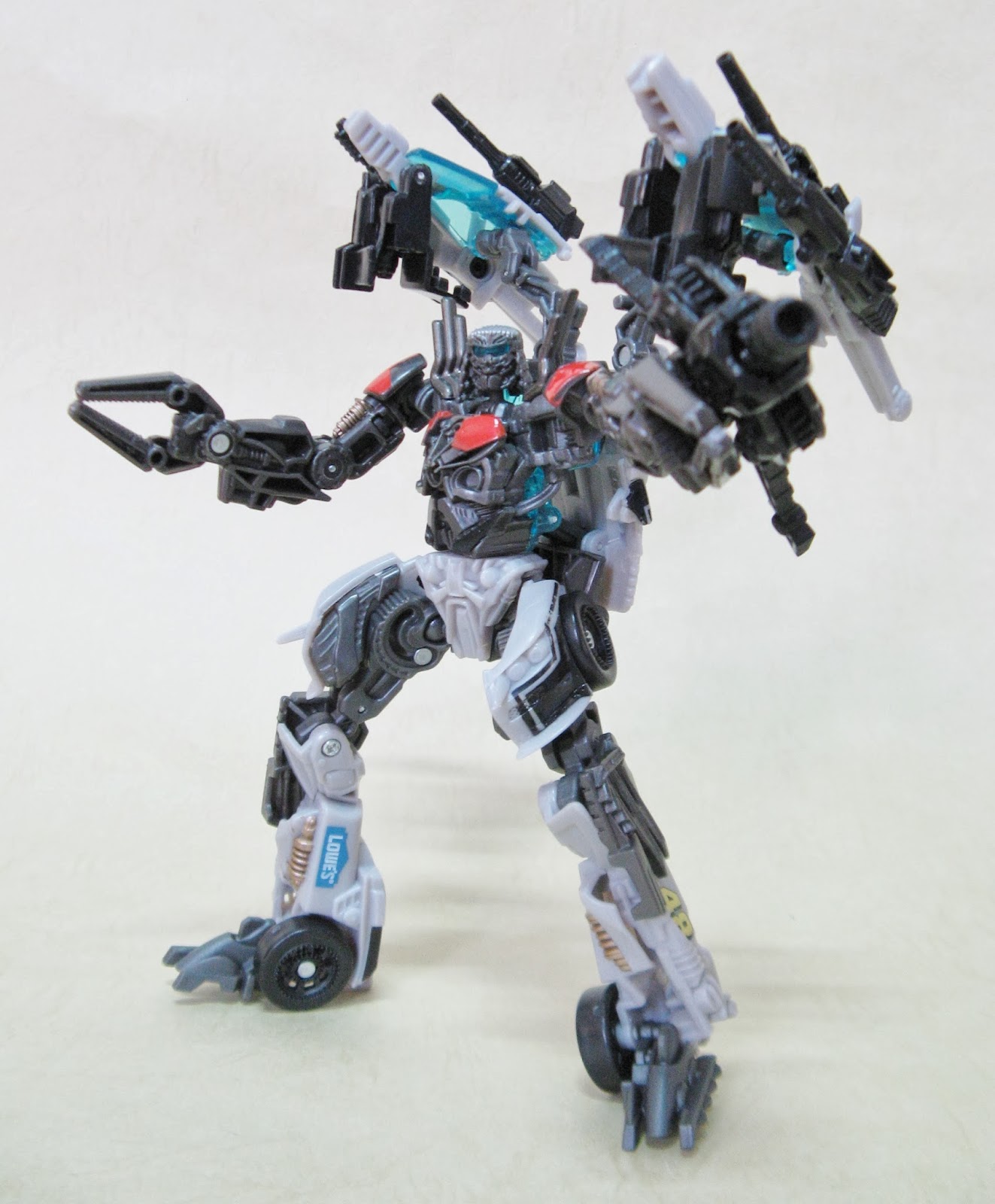 TRANSFORMERS : Dark of the Moon Deluxe class Autobot Armor Topspin變形金剛黑 ...