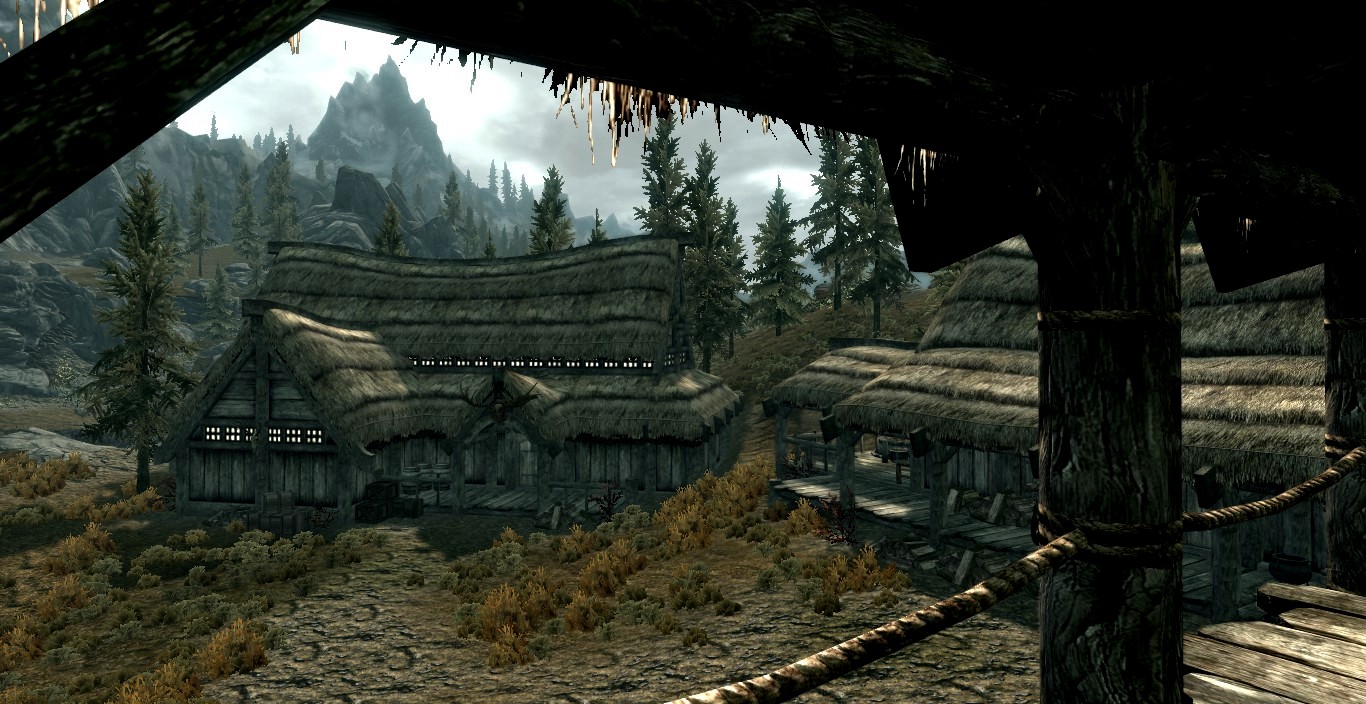 Wolfgar's Elder Scrolls Blog: Skyrim - Hunters Guild MOD - The Buildings