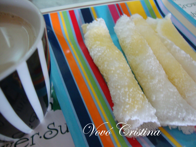 RECEITAS DA VOVÓ CRISTINA: TAPIOCA SIMPLES COM MANTEIGA