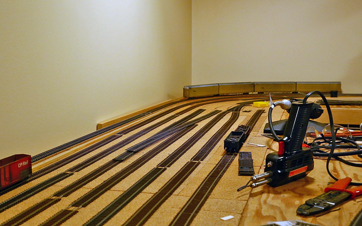 Rymal Station in HO Scale: Construction Photos