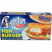il nuovo supermercato: Capitan Findus FISH BURGER 100% FILETTI DI MERLUZZO