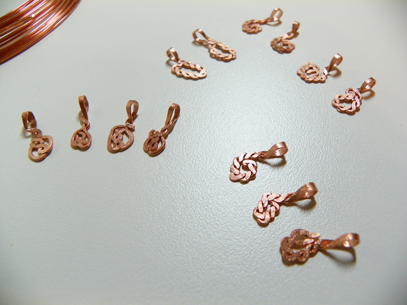 Karen Makes Stuff: Copper Bail Tutorial