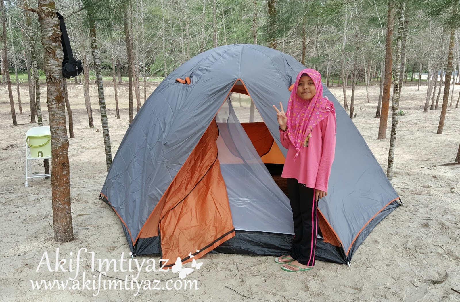 Pertama Kali Berkhemah Di Kawasan Pantai
