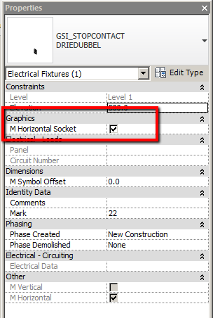 Custom Revit Families: Electrical fixtures / Elementy elektryczne
