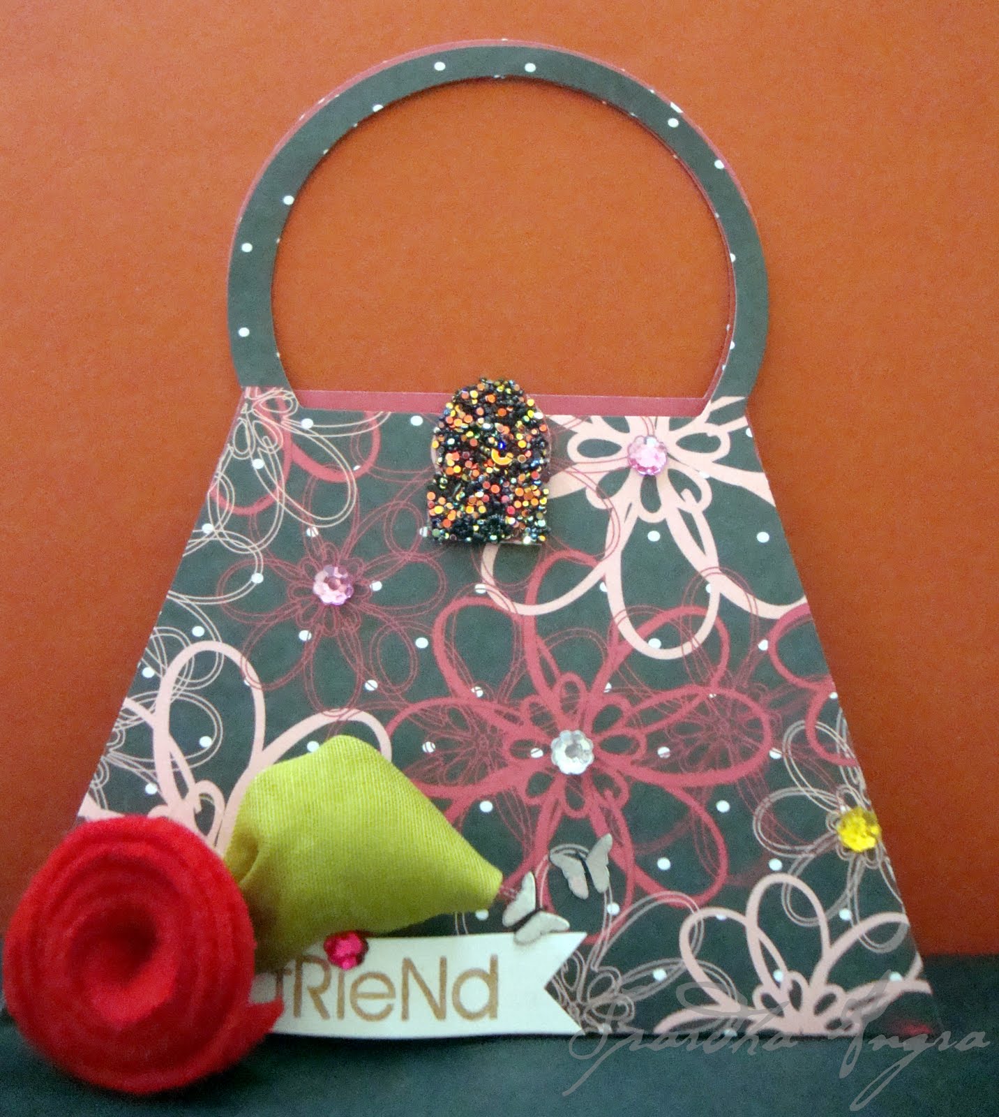 { Purse Card } - The Lazy Owl Designs