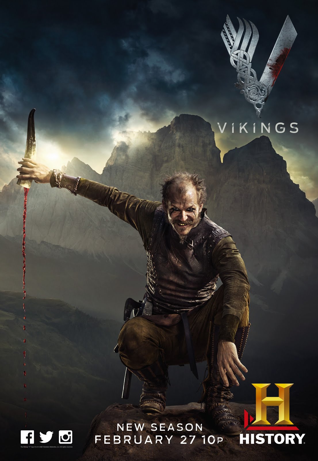 5 POSTERS DE VIKINGS ~ Vikings Forever