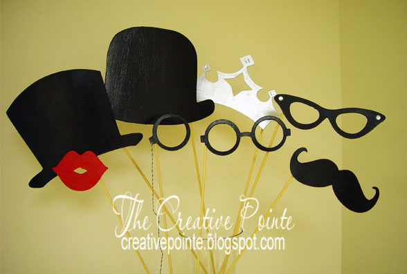 The Creative Pointe: Photo Props SVG and a Wedding Recap!