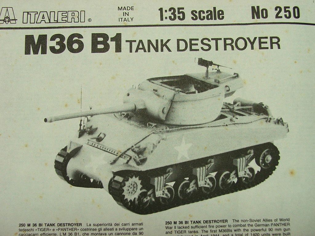 Panzerserra Bunker- Military Scale Models in 1/35 scale: M36 Jackson ...