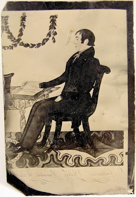 Anonymous Works: 19th Century Tintype of a Joseph H. Davis Painting