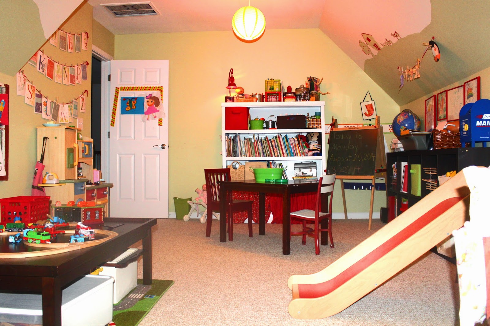 Freshly Chewed Crayons: Homeschool Room