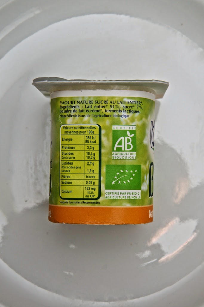 Yaourt Bio Sucré (125g) par Lactel