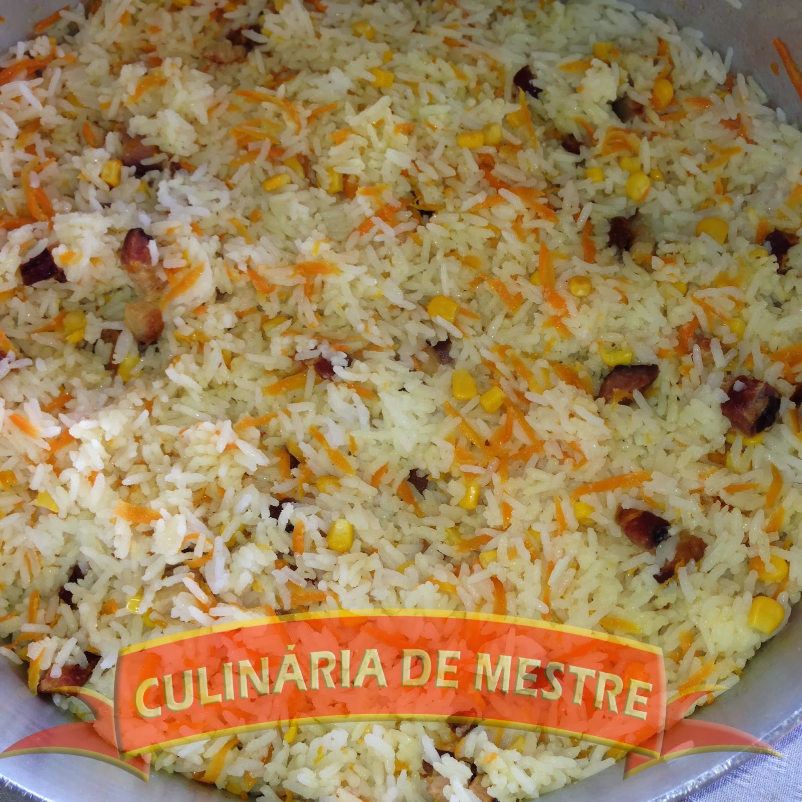 Culinária de Mestre: Arroz Temperado