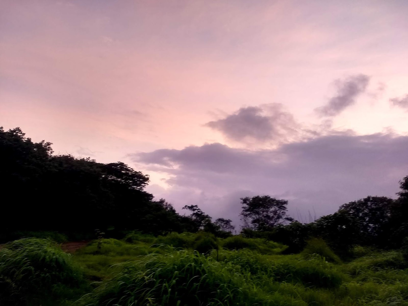 Sunset at ARAI hills (Monoson and Summer), Pune