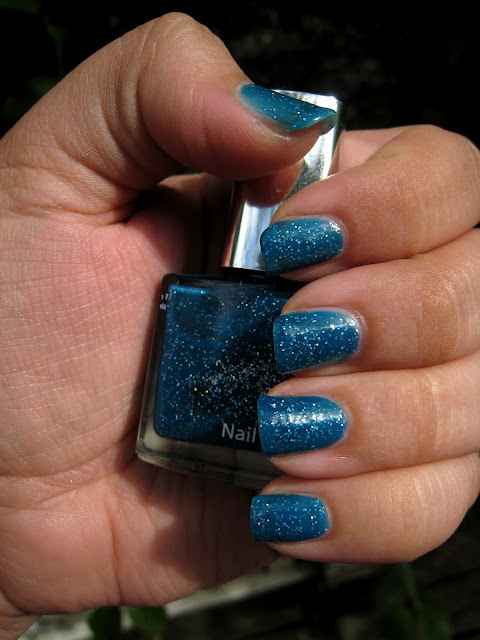 Purple Polish: Tiger Glitter Polishes