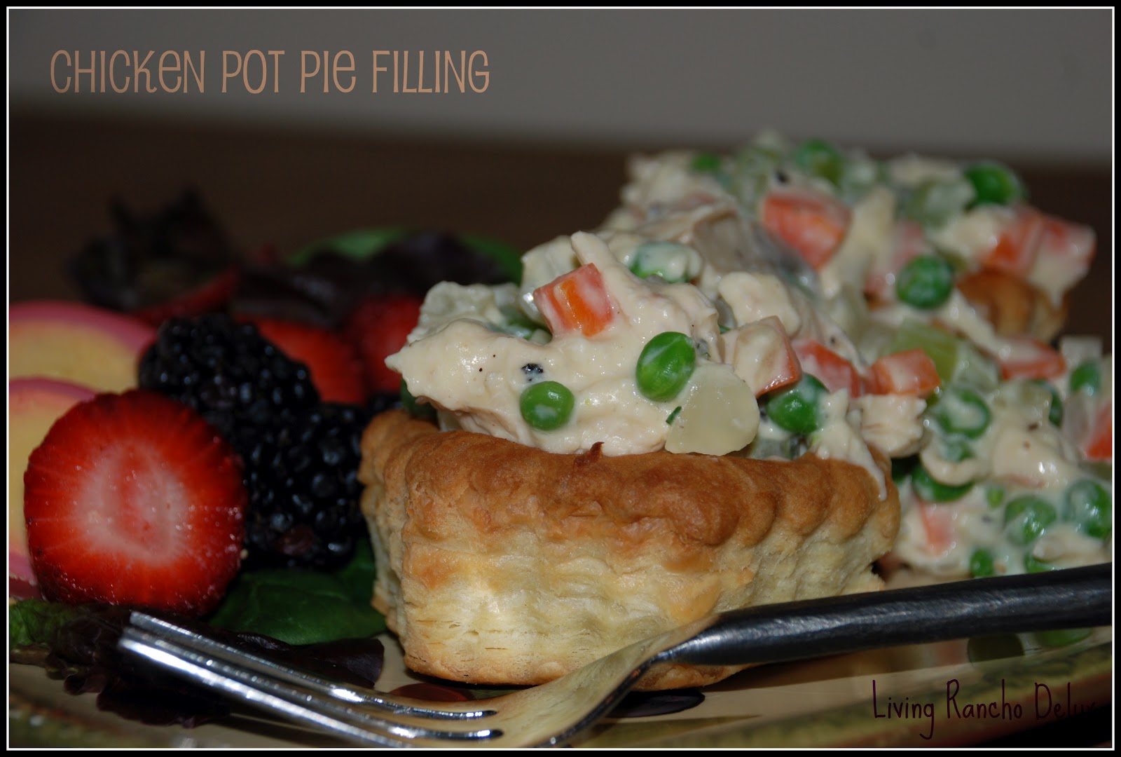 Living Rancho Delux: Winter's End and Chicken Pot Pie Filling