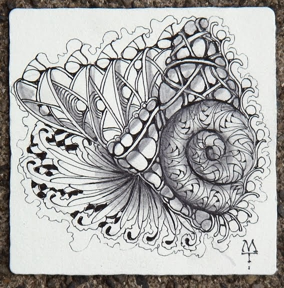 Club de art journal de Québec : Zentangle 101
