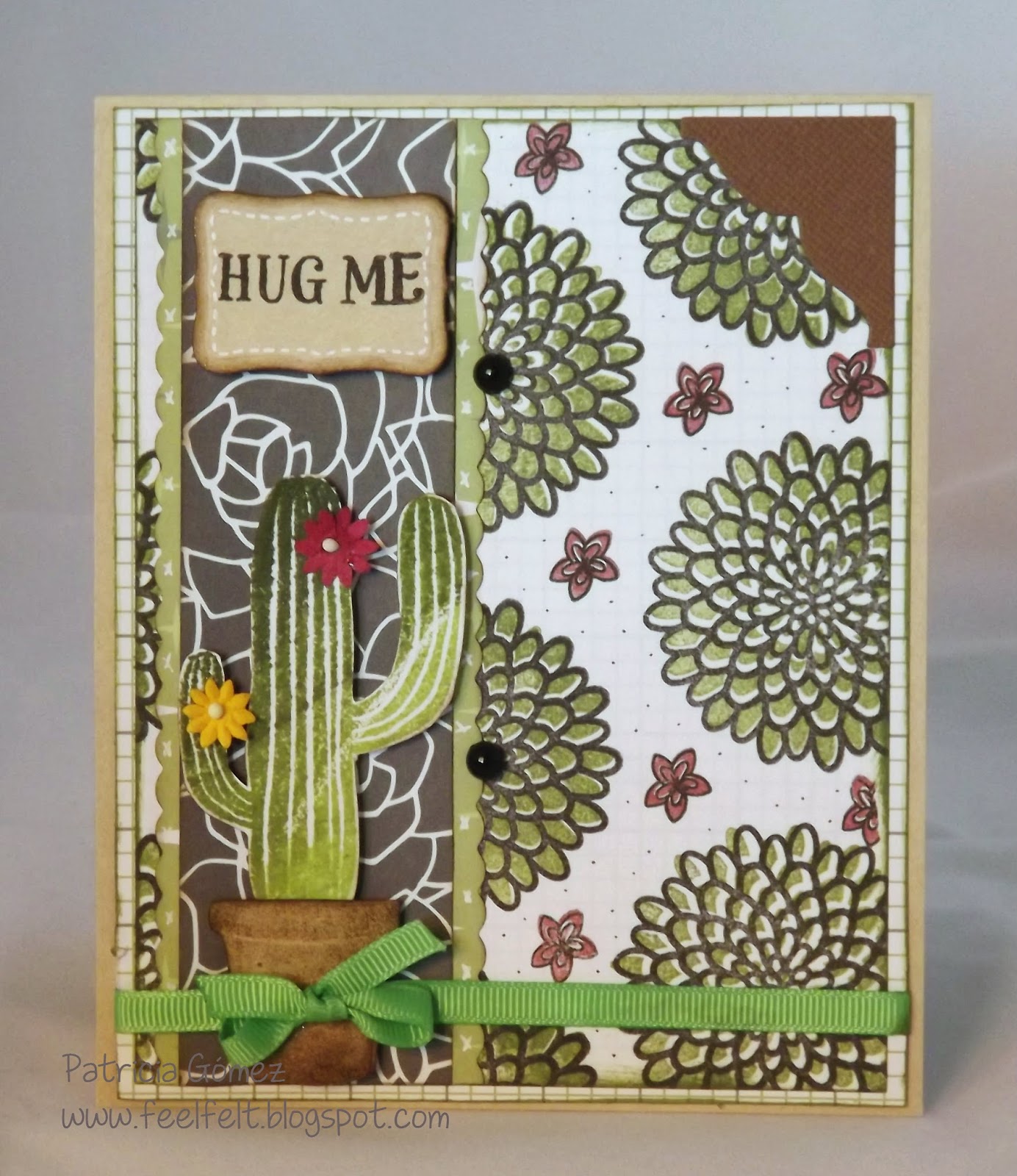 Feel&Felt: Cactus Card