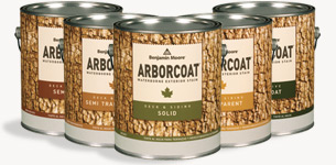 Factory Paint & Decorating: Benjamin Moore Arborcoat Stain