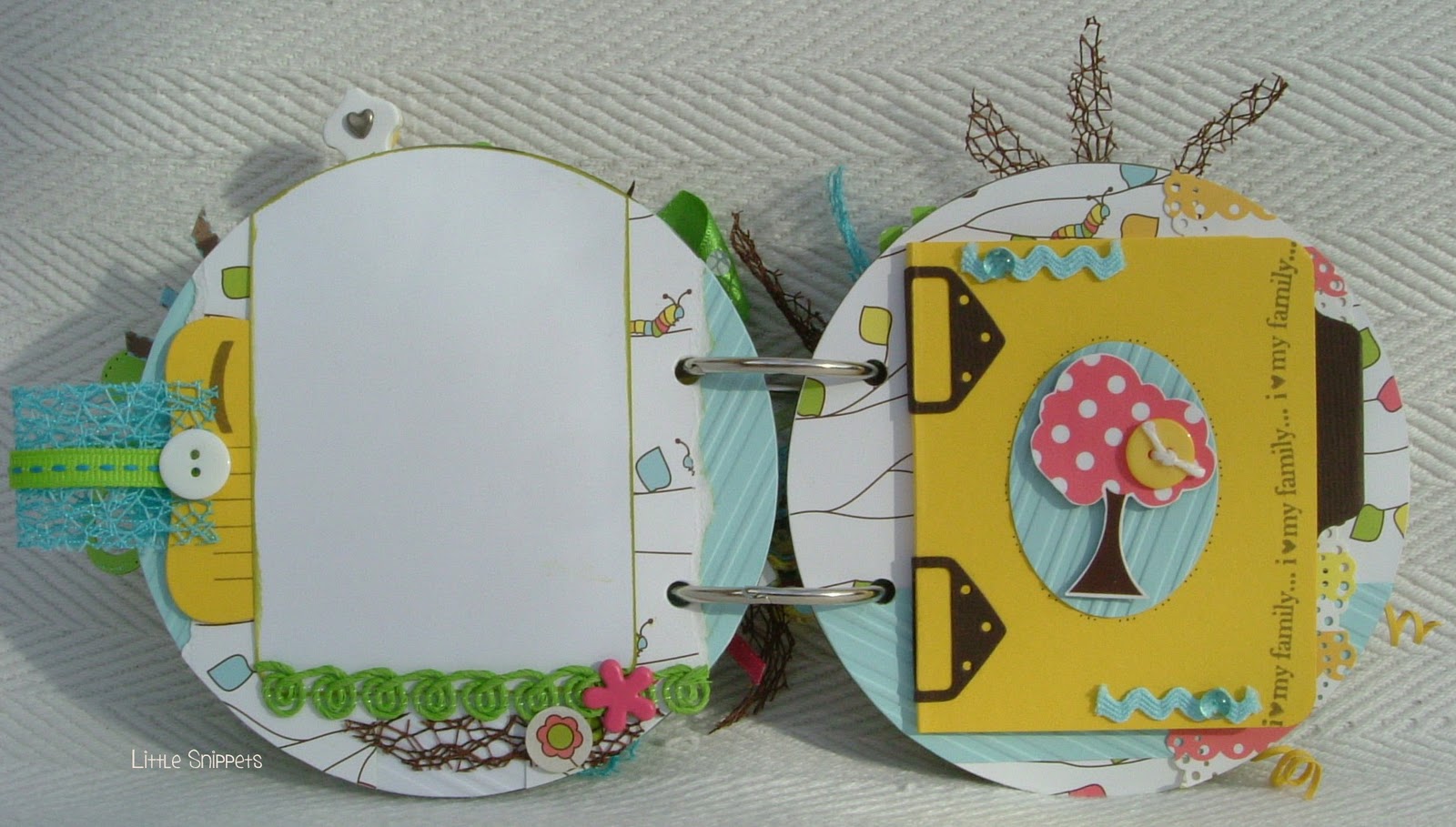 Sarah's Little Snippets: A CD Mini Scrapbook Album