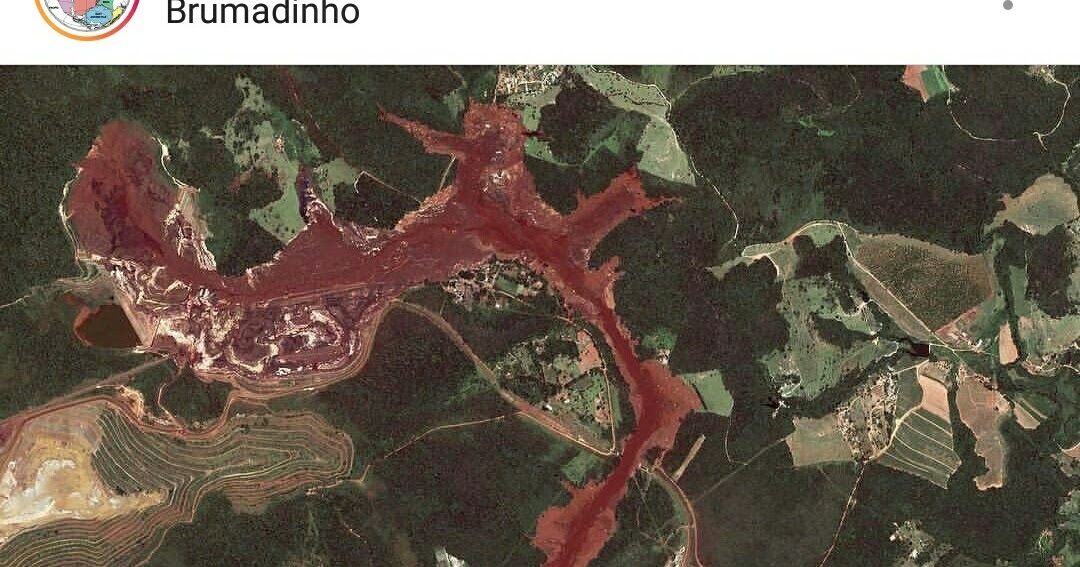 FÓRMULA GEO: Desastre de Brumadinho em Janeiro de 2019 - Antes e depois ...
