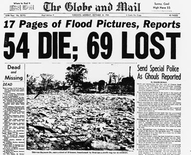 Valley Weather: The 60th Anniversary of Hurricane Hazel in Toronto