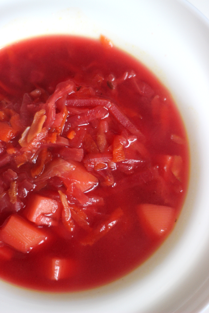 ..su Karamele..: Burokėlių sriuba