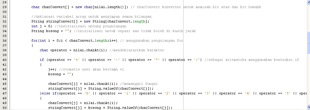 Program Kalkulator Sederhana Menggunakan JAVA ~ -@dinahaqf-