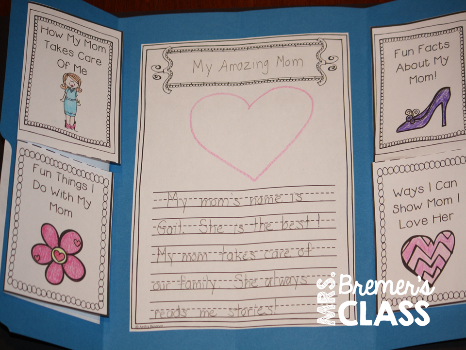 Mother's Day Craftivities and Cards! | Mrs. Bremer's Class