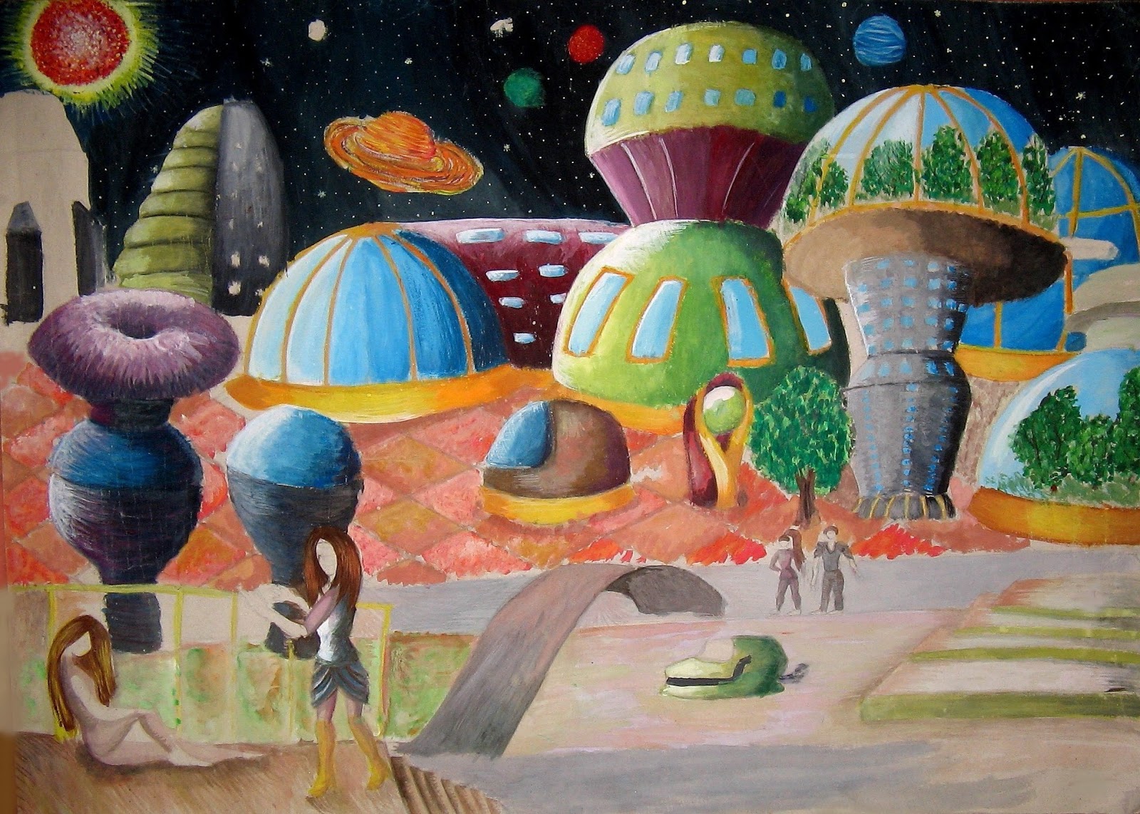 Compozitie cu subiect SF