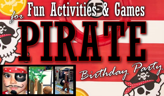 Fun Pirate Birthday Party Games for Kids