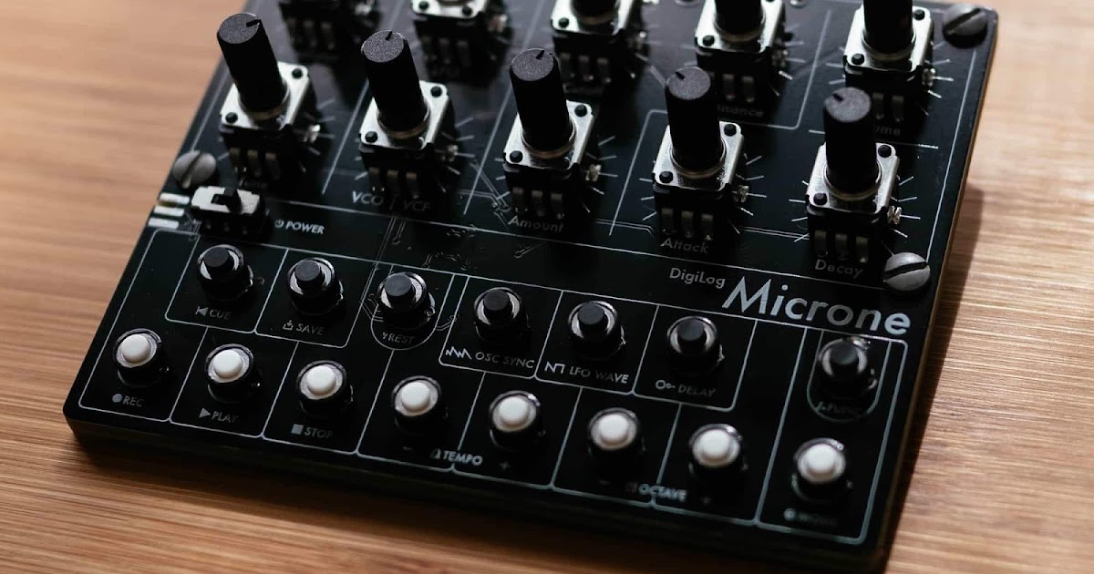 MATRIXSYNTH: New DigiLog Tokyo Microne Sequencer
