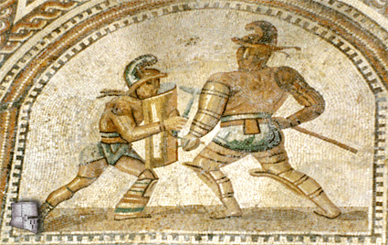 AMO DEL CASTILLO: Gladiadores III. THRÆX, el tracio