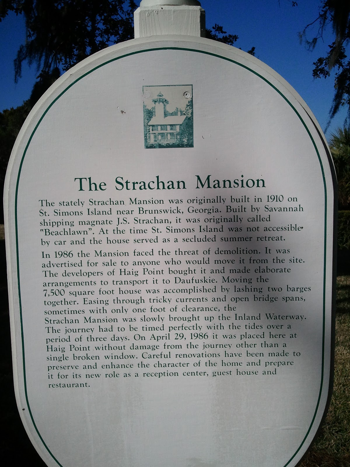 Hilton Head Happenings: The Strachan Mansion on Daufuskie Island
