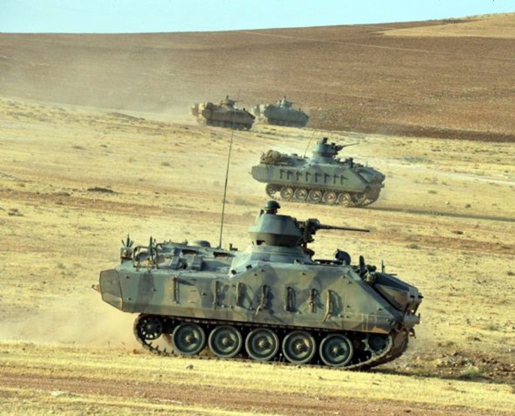 Turkish Army Holds Military Exercise near Syrian Border | Global ...