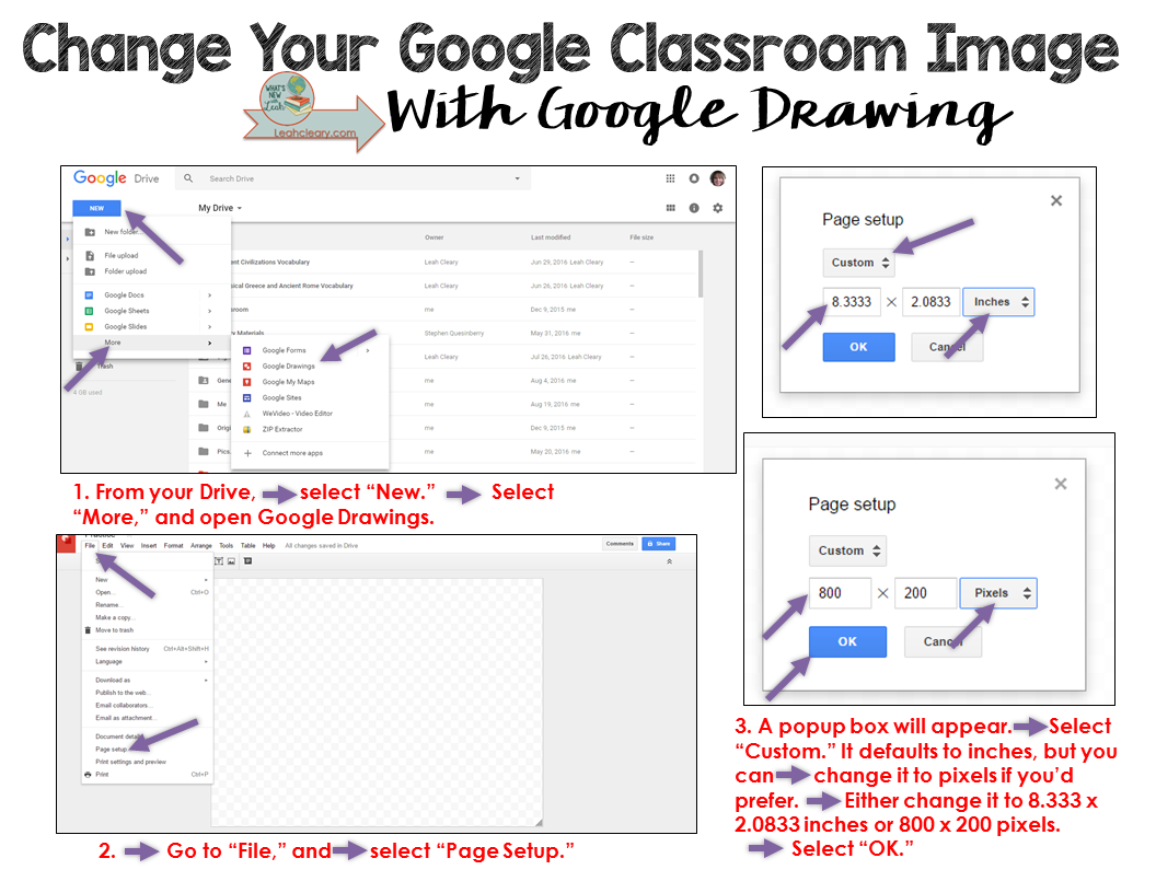 Spring Tech Tip 3: Customize Your Google Classroom Theme - Leah Cleary