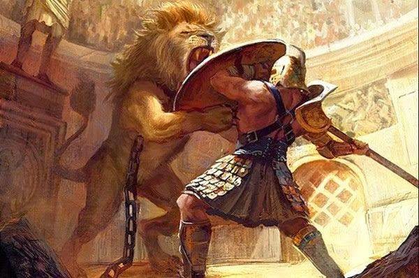Pinturas de Guerra: gladiadores