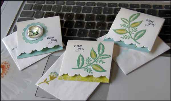 Altered Scrapbooking: Mini Cards, Set One