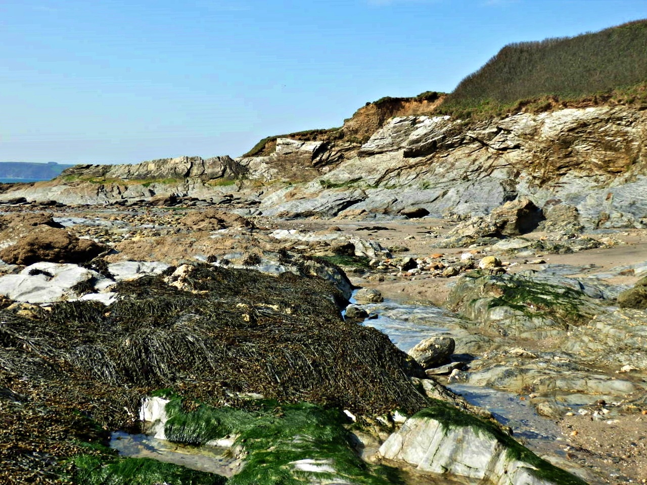 Mike's Cornwall: Walking Along Spit Beach, Cornwall