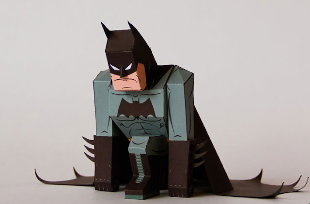 Batman Papercraft Model - PAPEROX FREE PAPERCRAFT