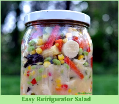 Day 40: Easy Refrigerator Salad ♥