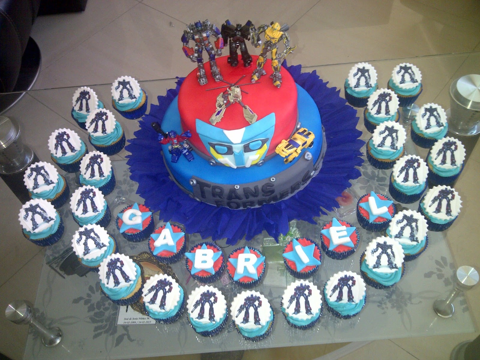 Torta de Transformers
