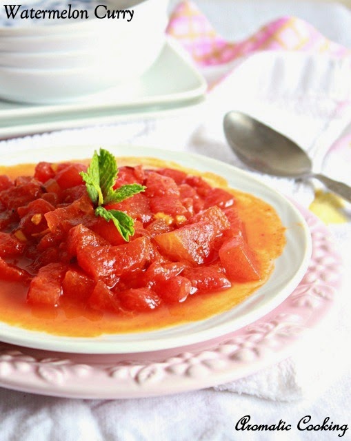 Aromatic Cooking: Watermelon Curry